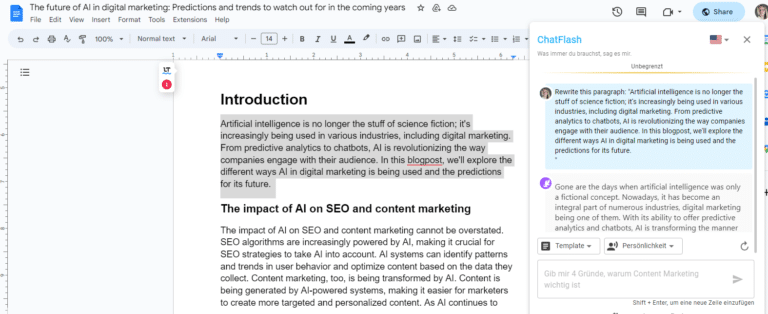 Write the perfect ChatGPT prompts in 5 easy steps! - neuroflash