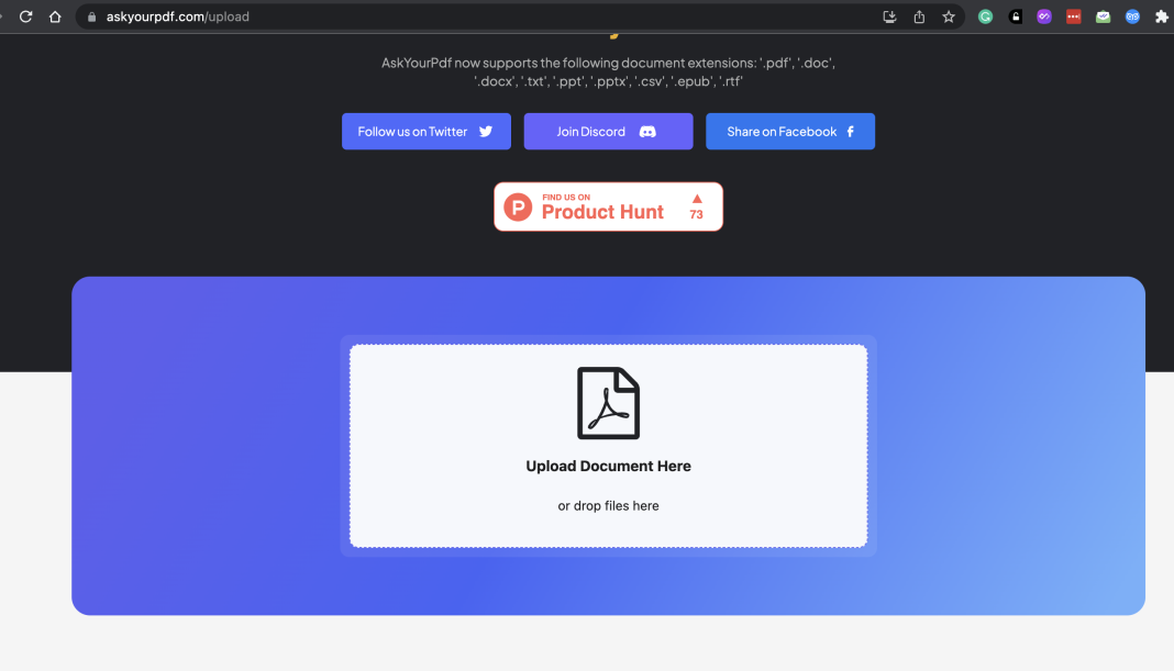 AskYourPDF ChatGPT: ¿La solución para simplificar sus tareas?