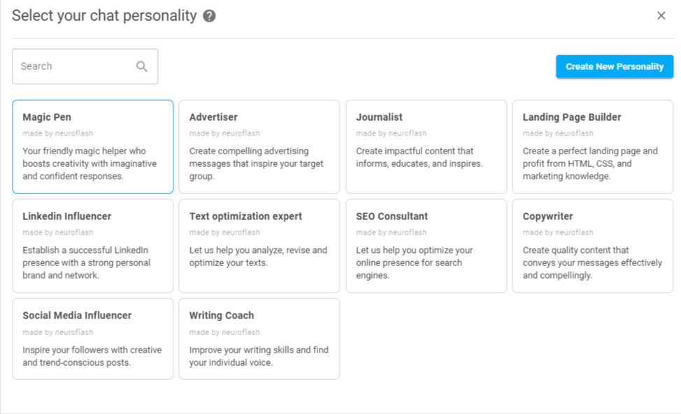 Your guide to creating successful ChatGPT Personas - neuroflash
