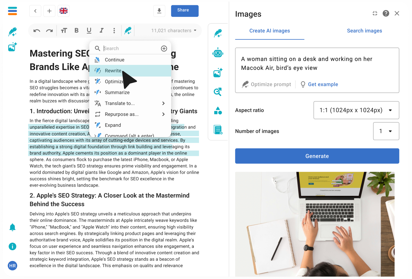 Europe's No.1 AI text & image generator | neuroflash