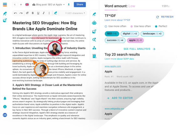 Team Feature - neuroflash