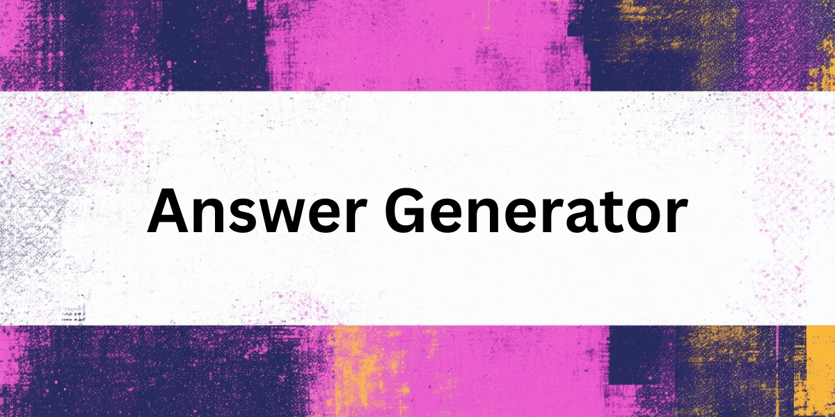 Free Answer Generator - neuroflash