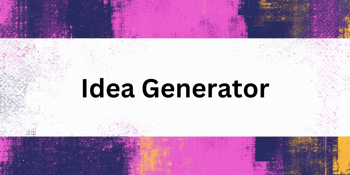 Free Idea Generator - neuroflash
