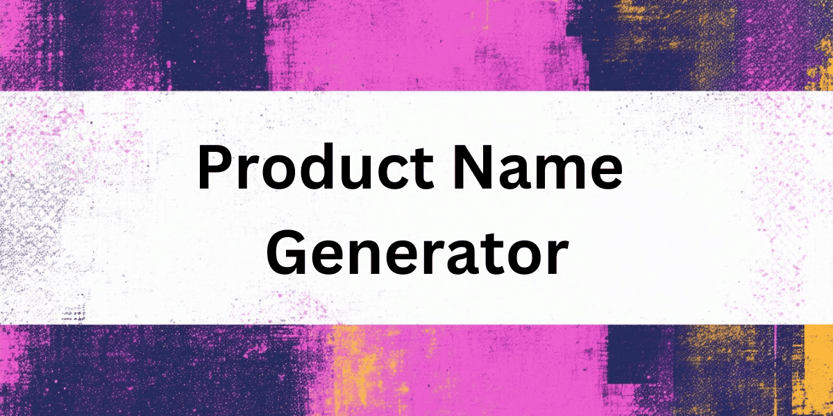 Free Product Name Generator - neuroflash